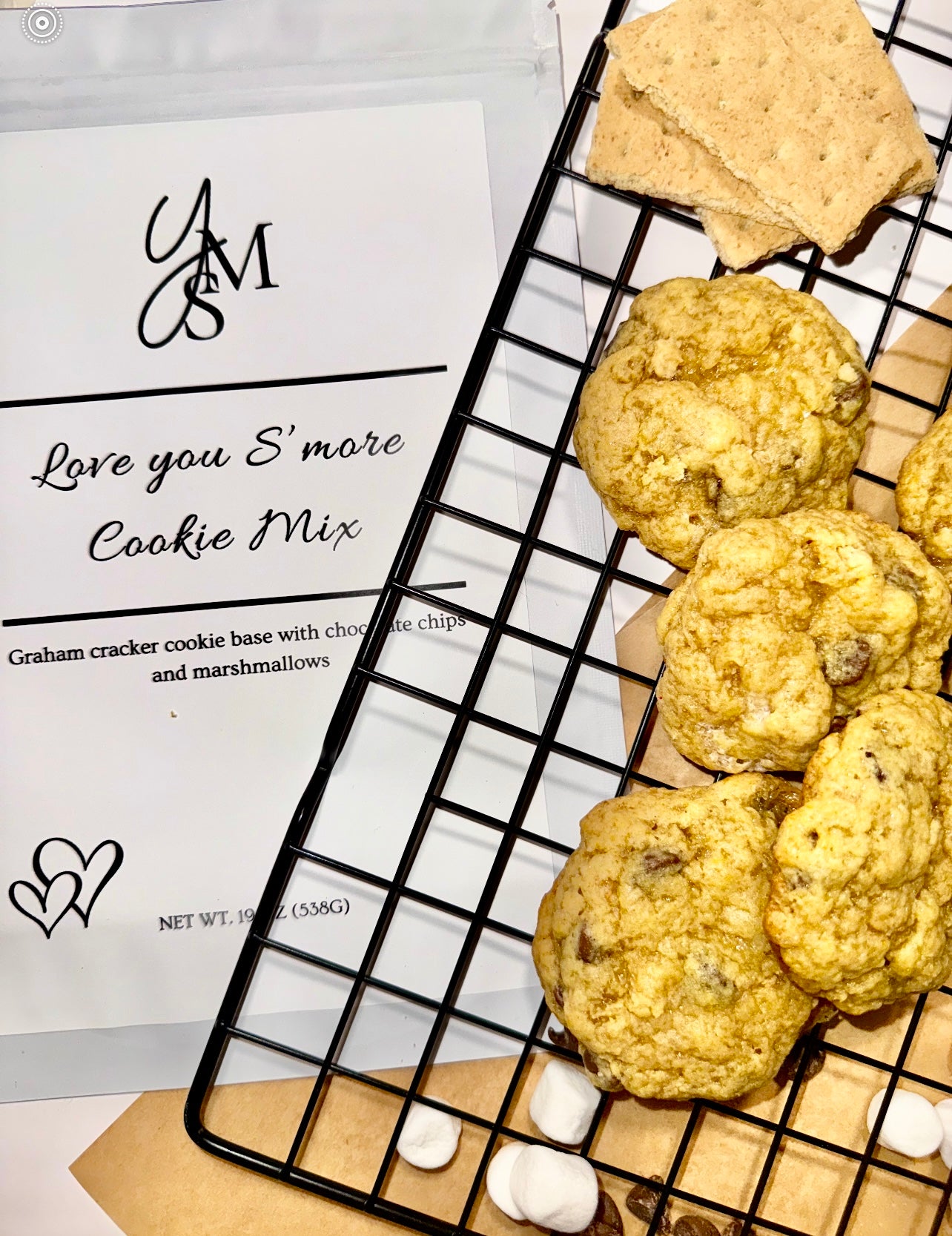 June Cookie of the Month - Love you S'more – You Me and the Sweets